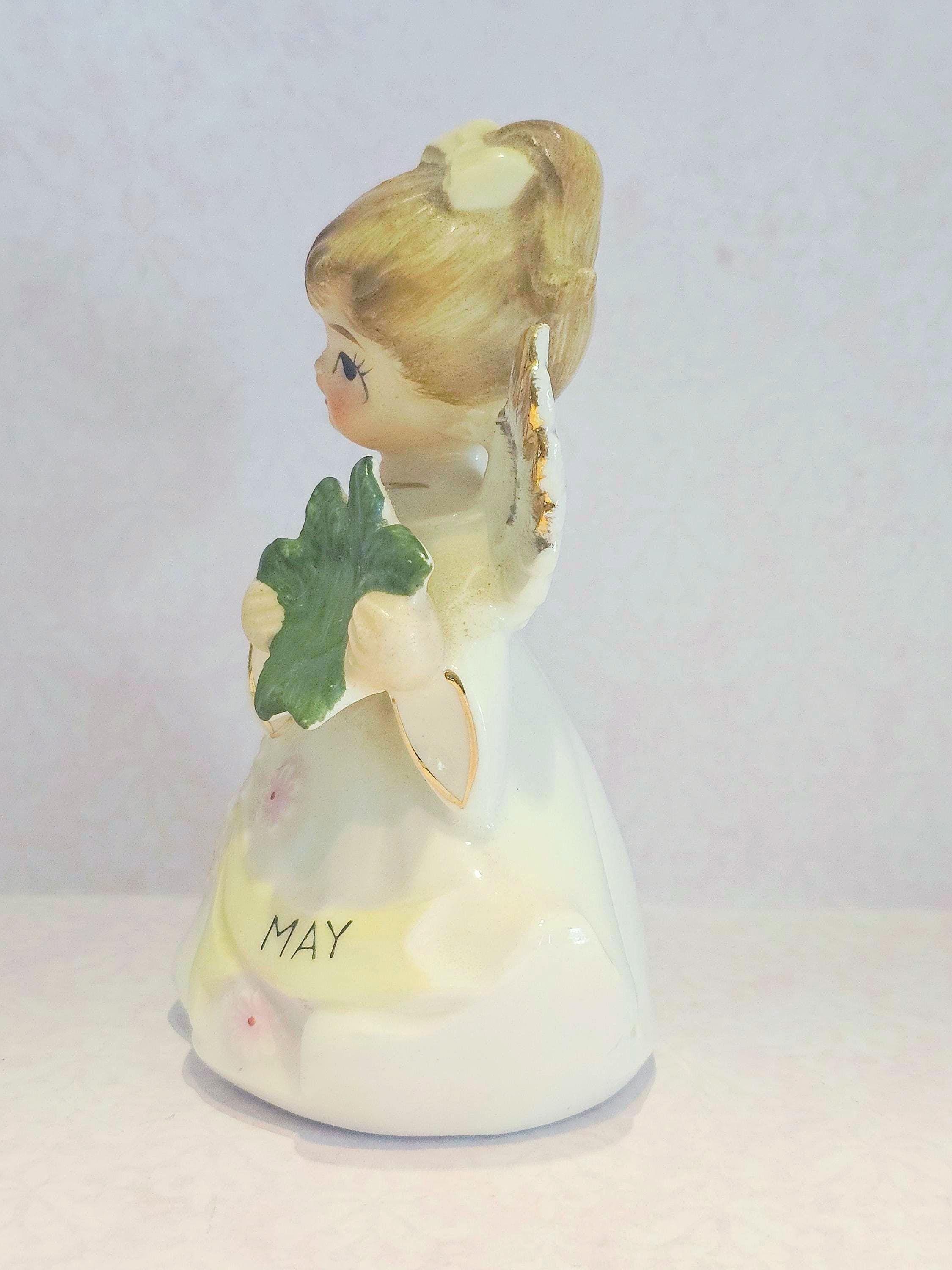 Vintage Lefton May Angel, Lefton Angel, May Birthday Angel, Birthday ...