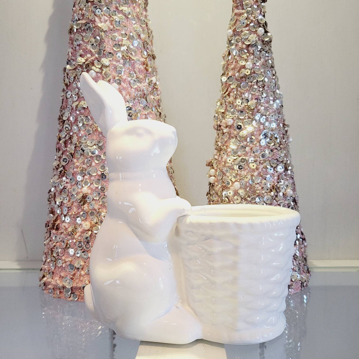 Vintage Bunny Planter Bunny Planter Vintage Easter - Etsy