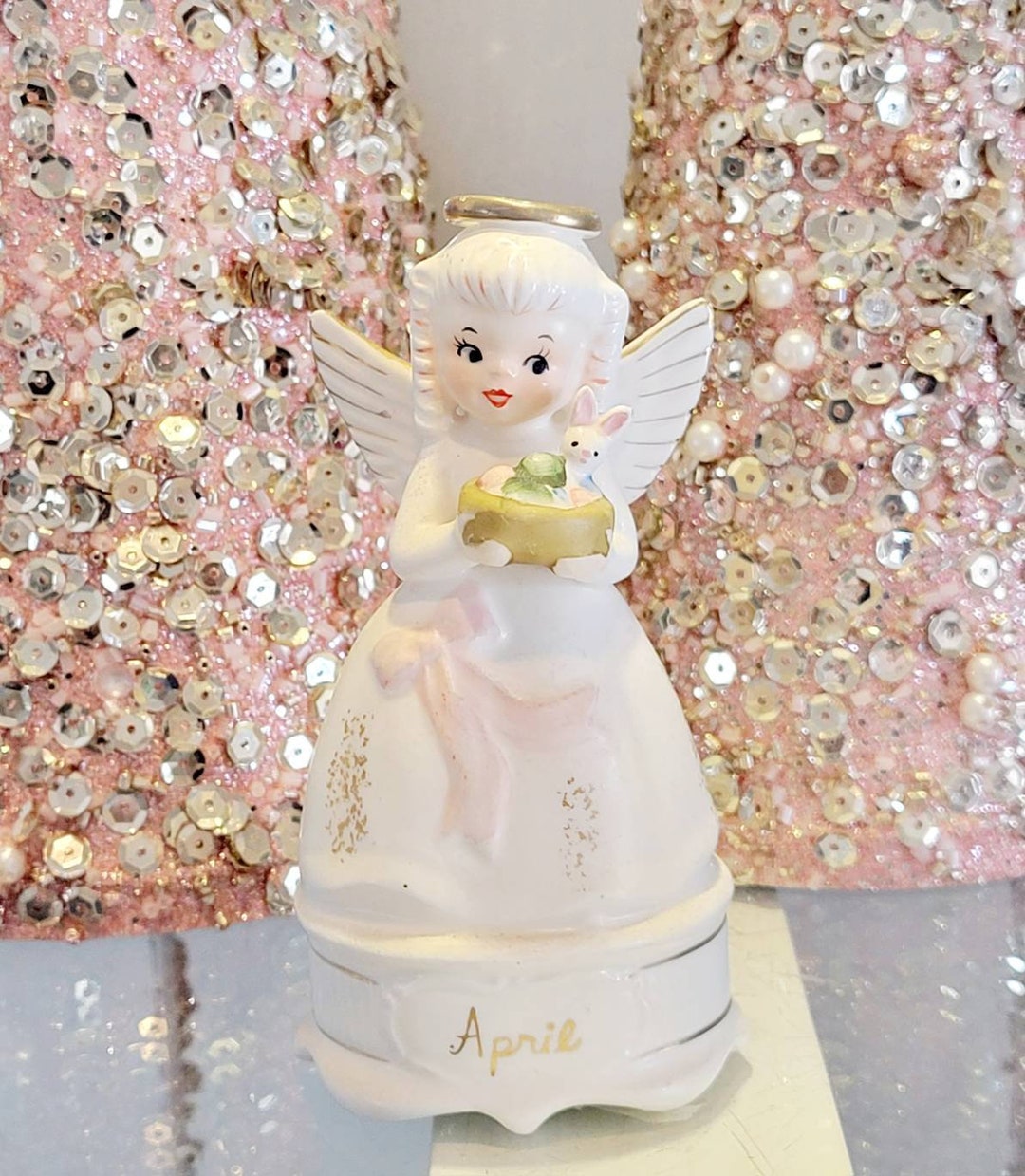 Napco April Angel April Angel April Birthday Angel Napco - Etsy