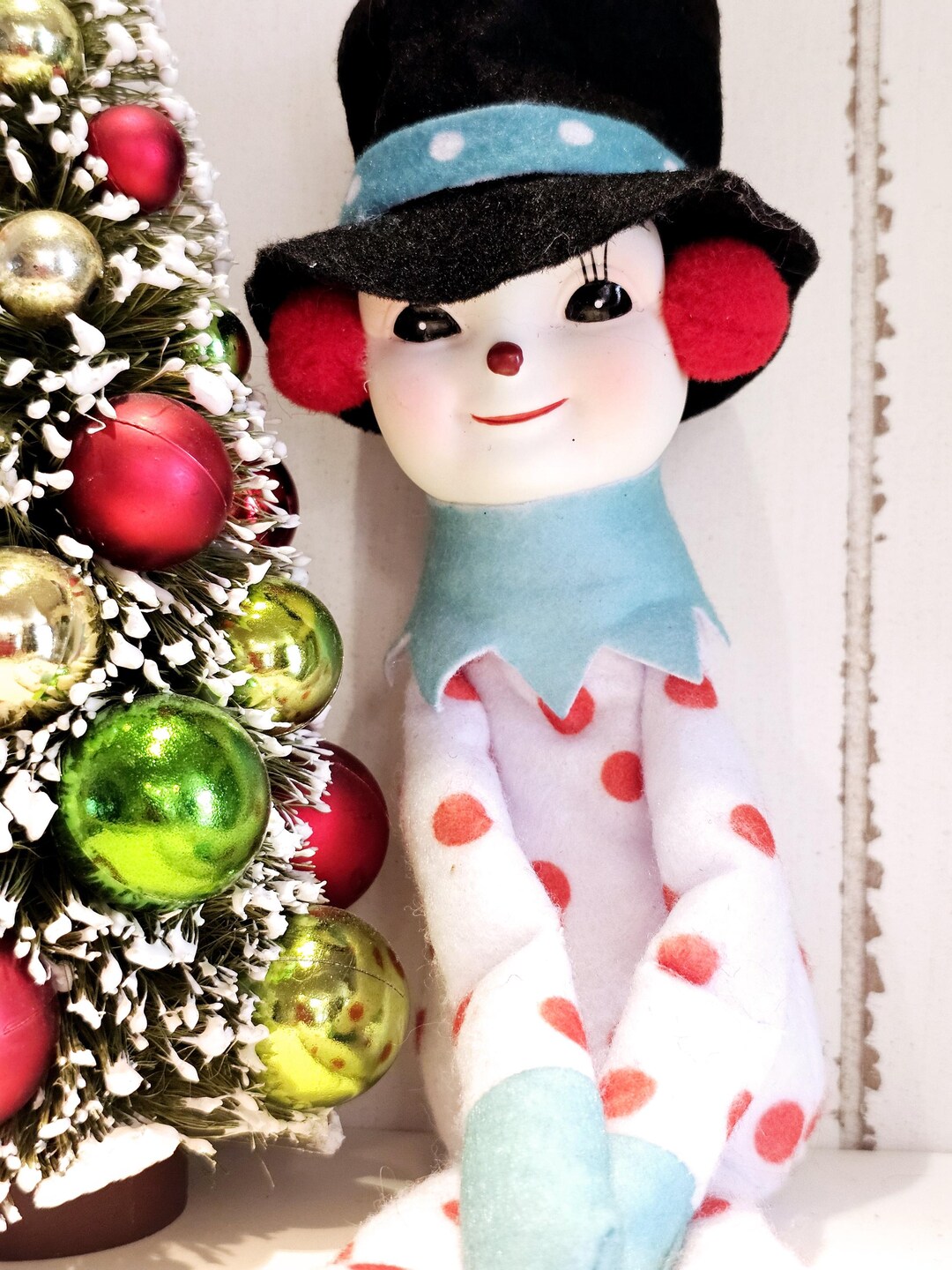Vintage Snowman, Vintage Christmas Decor, Christmas Decoration, Vintage ...