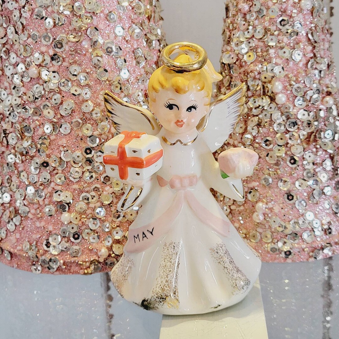 Rare May Birthday Angel, May Birthday Angel, Birthday Angel, Vintage ...