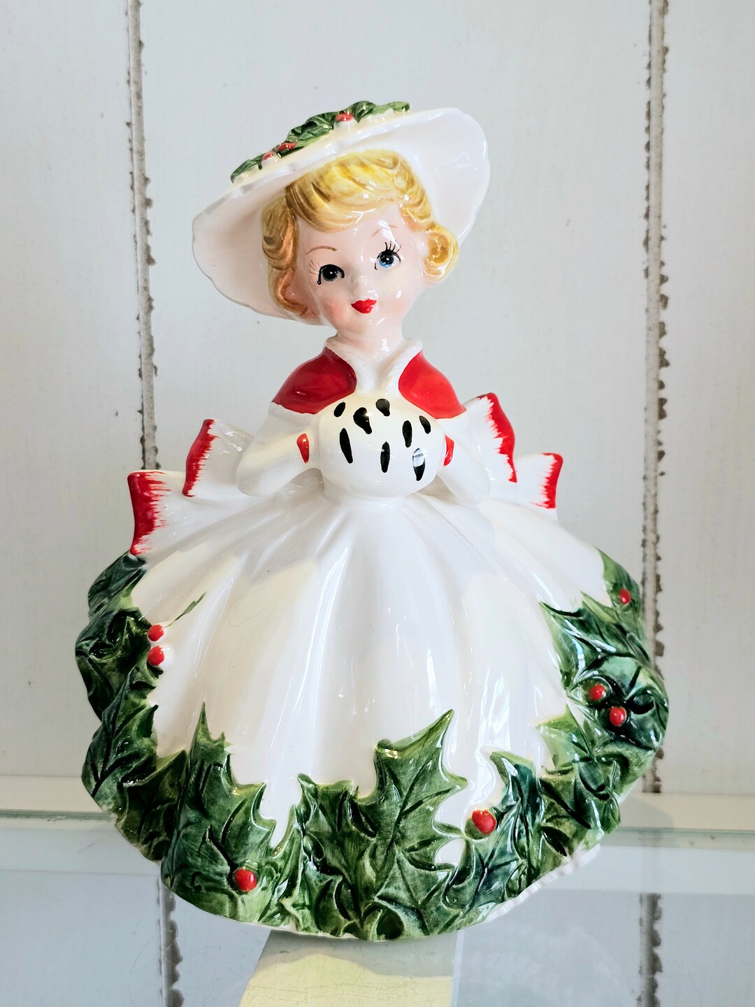 Relpo Christmas Planter Relpo Vintage Christmas Planter - Etsy