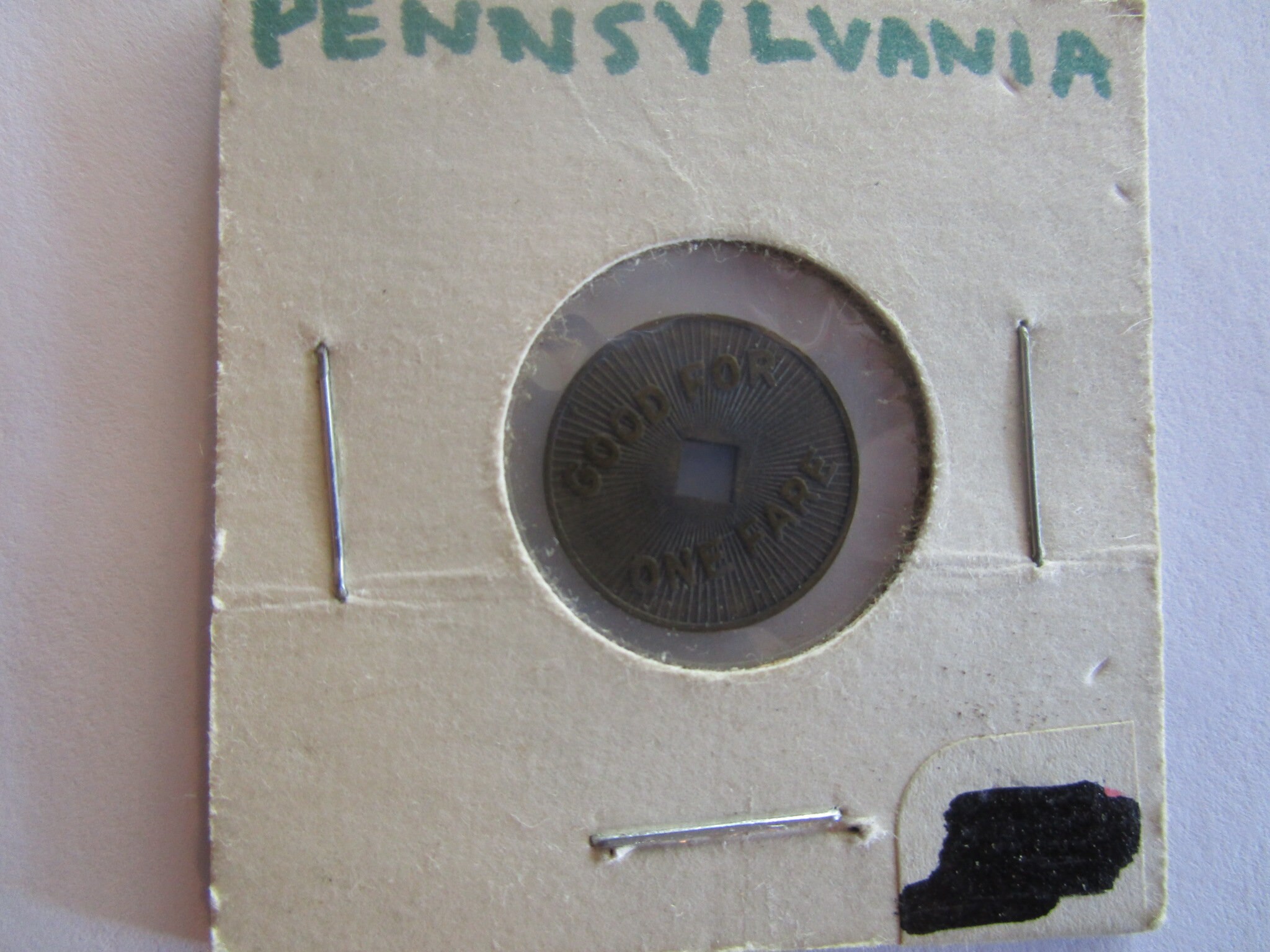 Antique W & S M C Co Transit Token Aliquippa Pennsylvania - Etsy