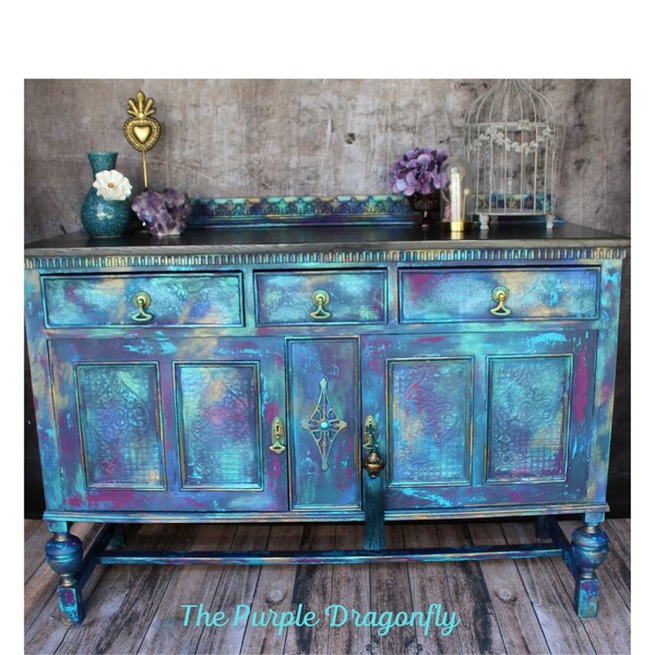 Painted Buffet - Etsy