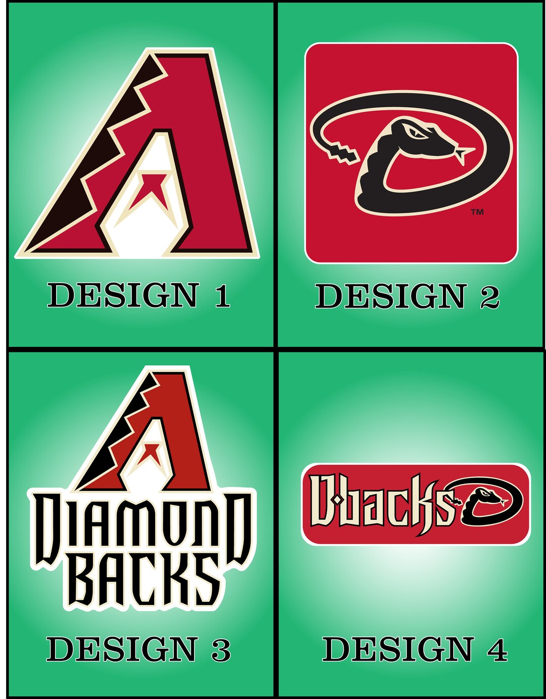Arizona Diamondbacks MLB Baseball Sticker Vinyl Decal Truck - Etsy