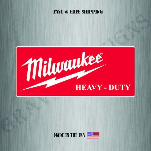 Milwaukee Tools Font - Etsy