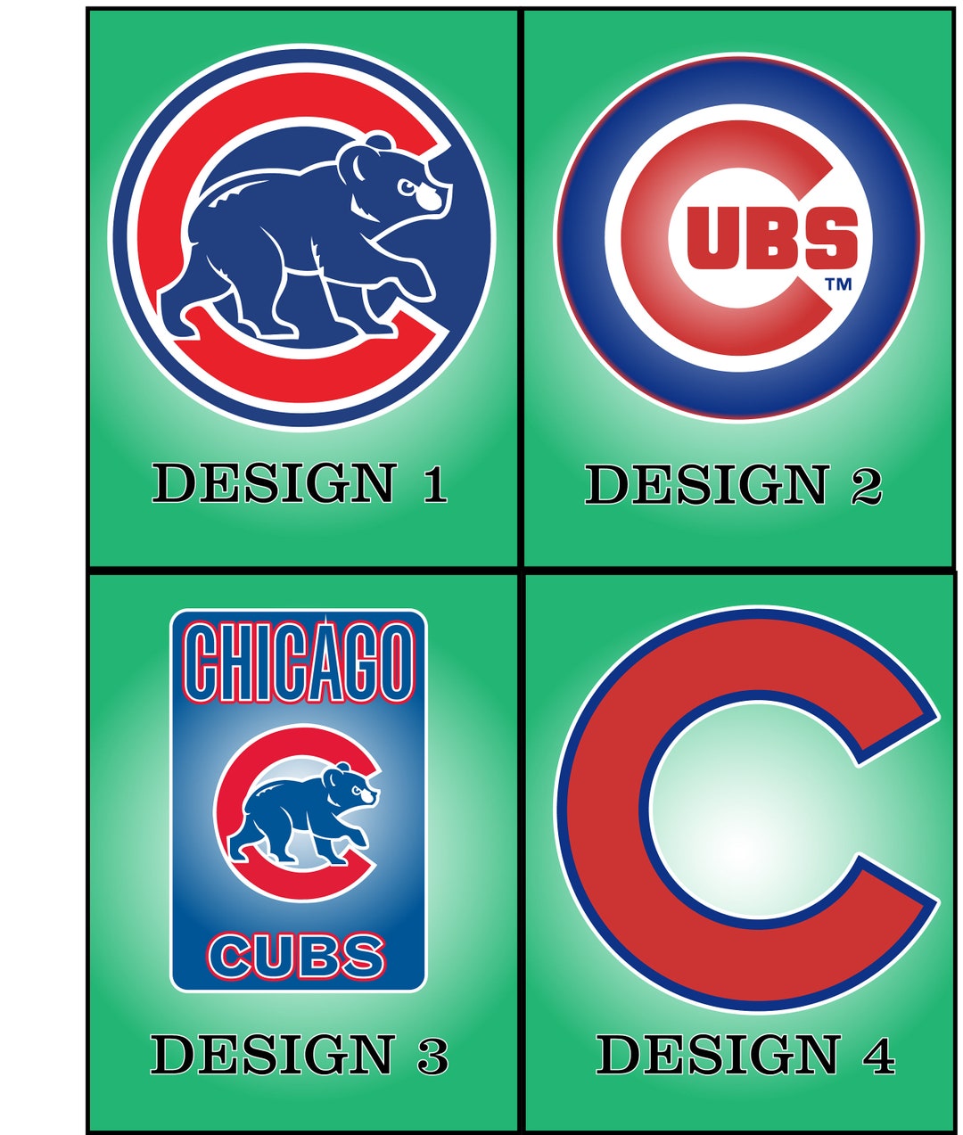 Chicago Cubs MLB Baseball Sticker Vinyl Decal Truck Car Bumper - Etsy