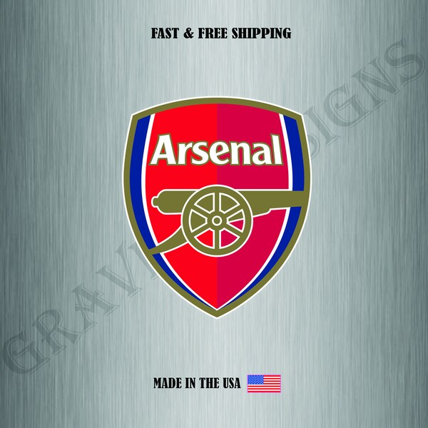 Arsenal Window Sticker - Etsy