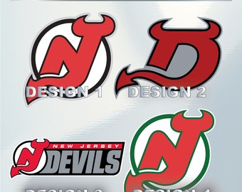 New Jersey Devils Decal | Etsy