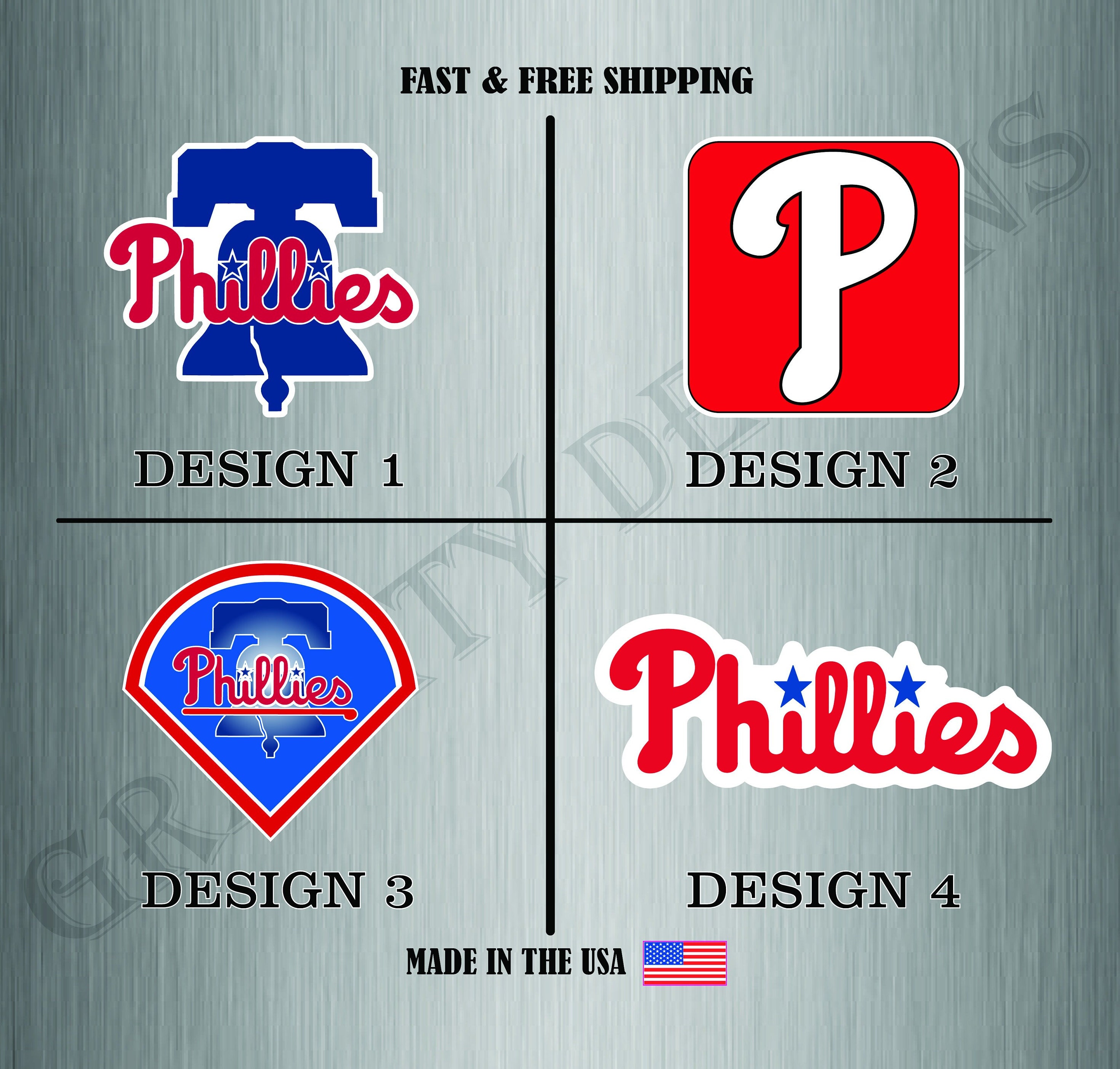 Phillies P Logo Printable