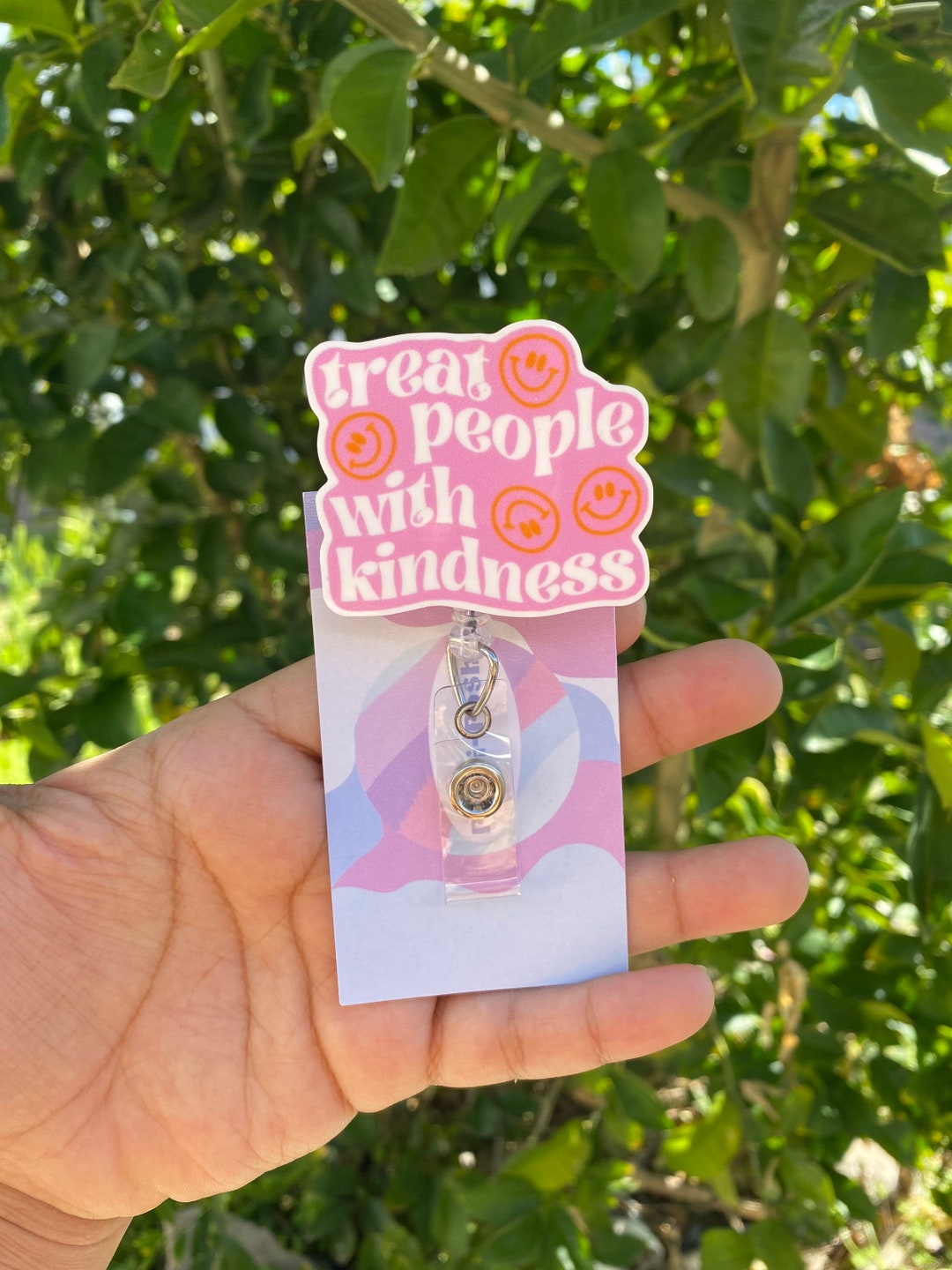 Choose Kindness Badge Reel/id Holder/nurses/teachers/kind - Etsy