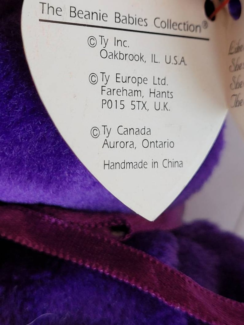 Rare Princess Diana Beanies Babies - Etsy