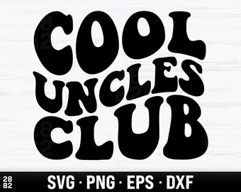 Cool Uncle Club Png - Etsy
