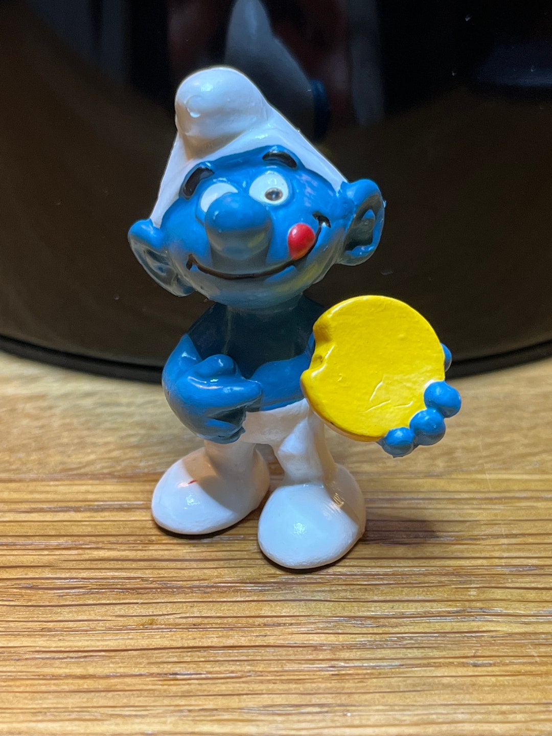 Smurf Eating - Etsy