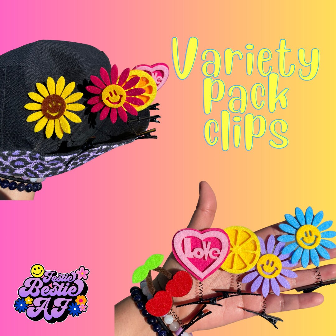 Flower Rave Clips| EDC| Edc Mexico| Edm| Djs| Rave Clips| Kandi Trade ...