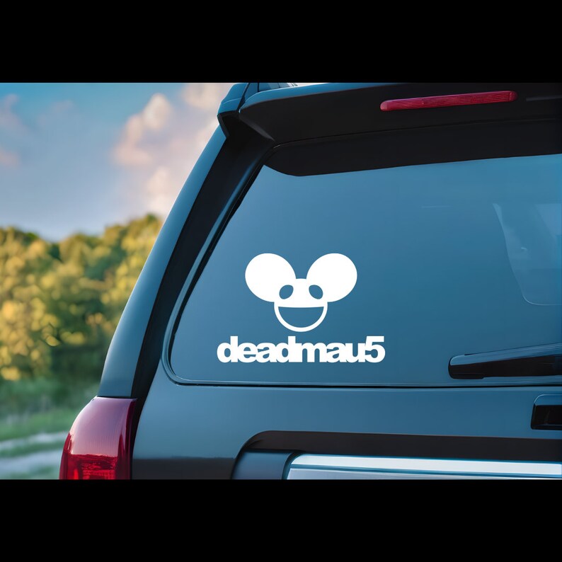 Deadmau5 Decal Festivals Raves Edm Lover Laptop Decal Edc - Etsy