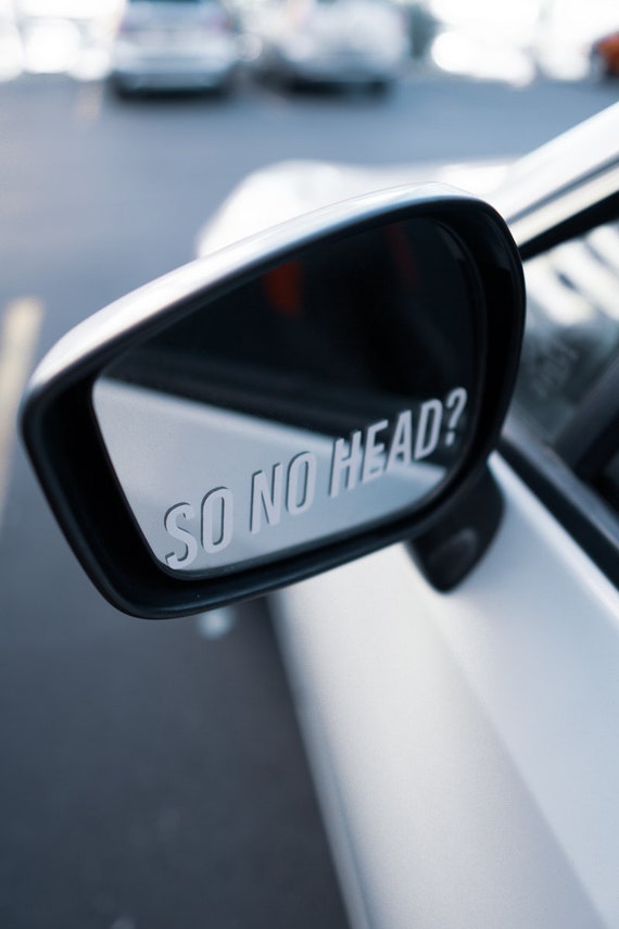 So No Head Vinyl Sticker - Etsy