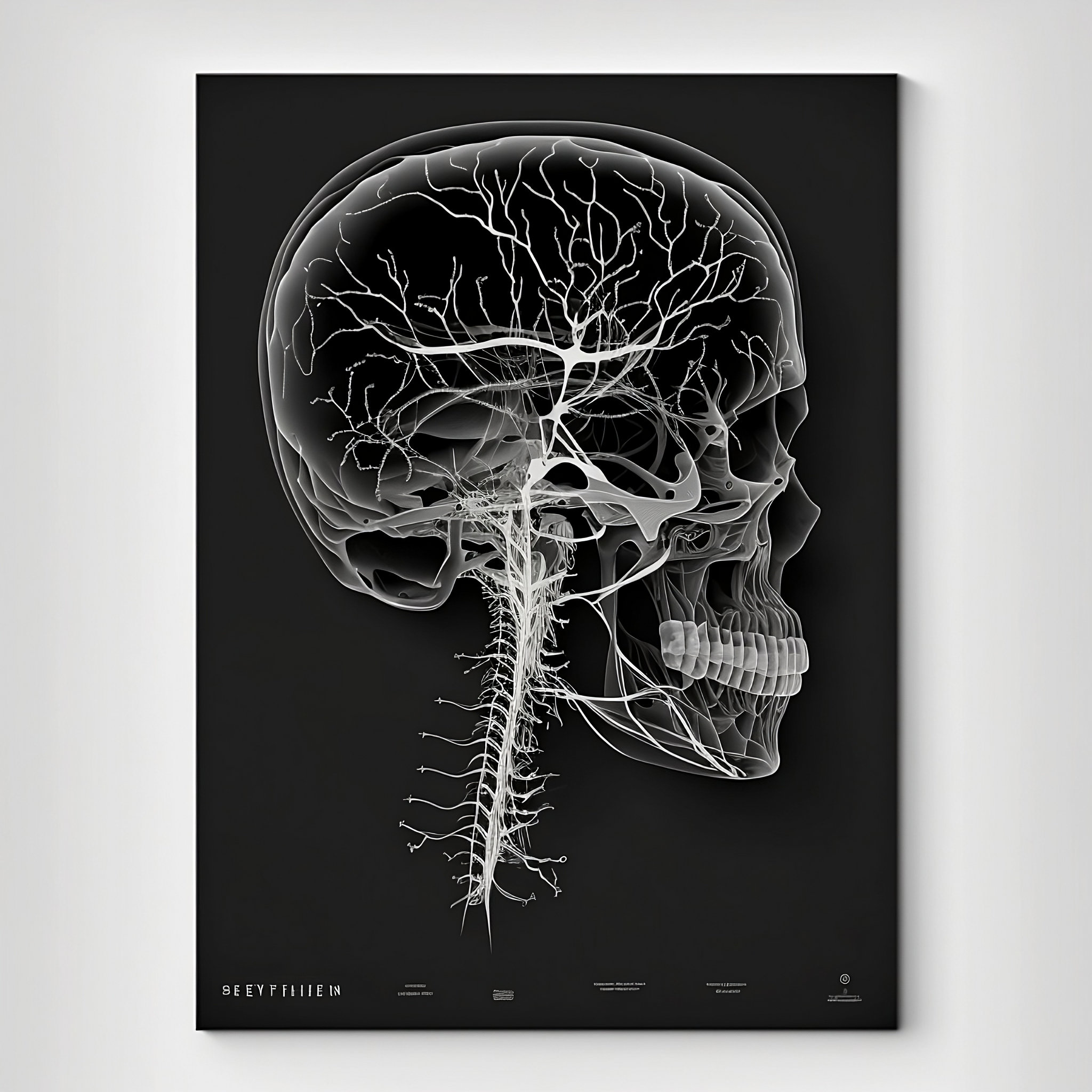 Minimalist Cranial Nerves Poster - Etsy