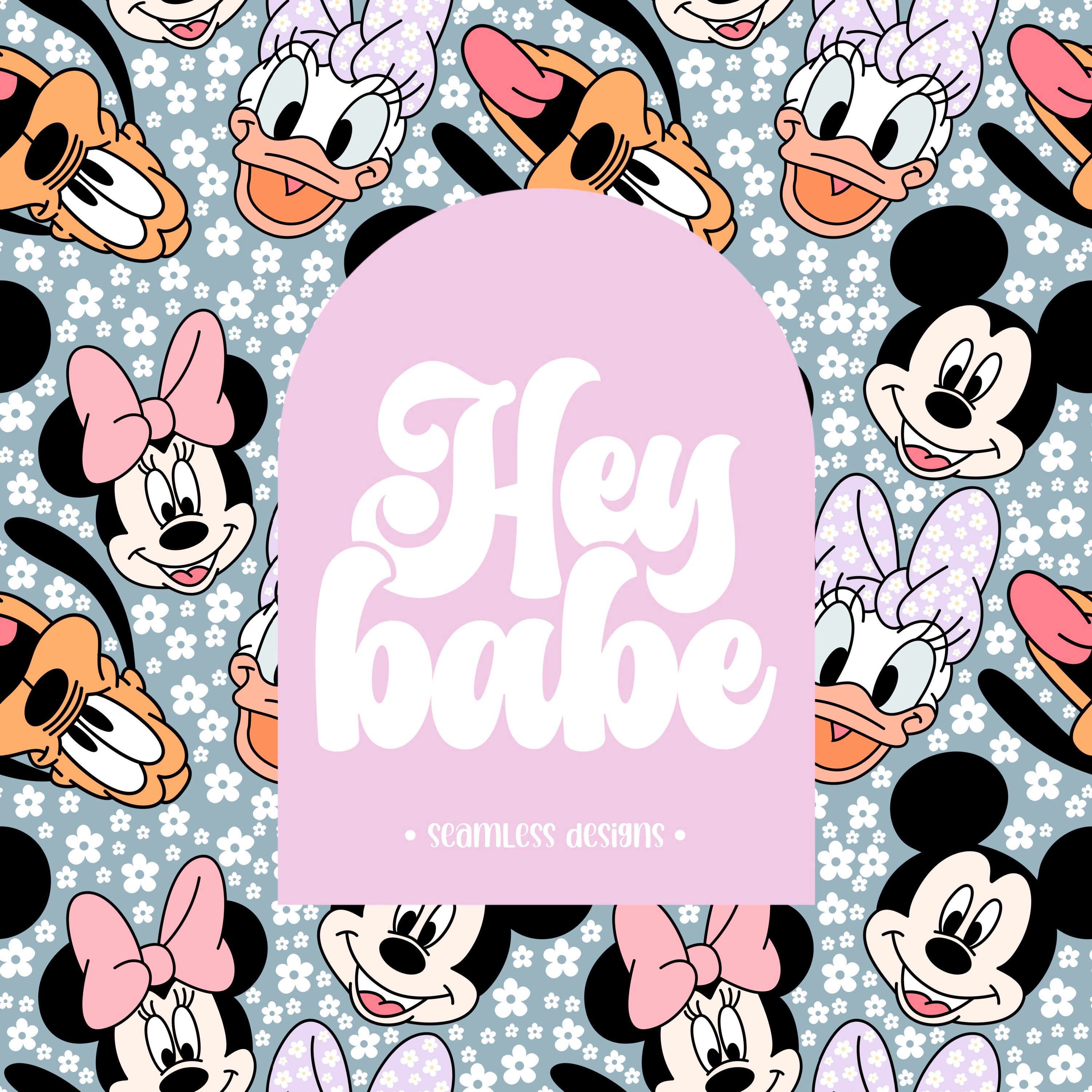 Five Besties Seamless - Etsy