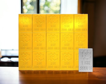 1 Grain Gold Bar One Grain Bar Gold Bullion .9999 Gold Stamp Trading ...
