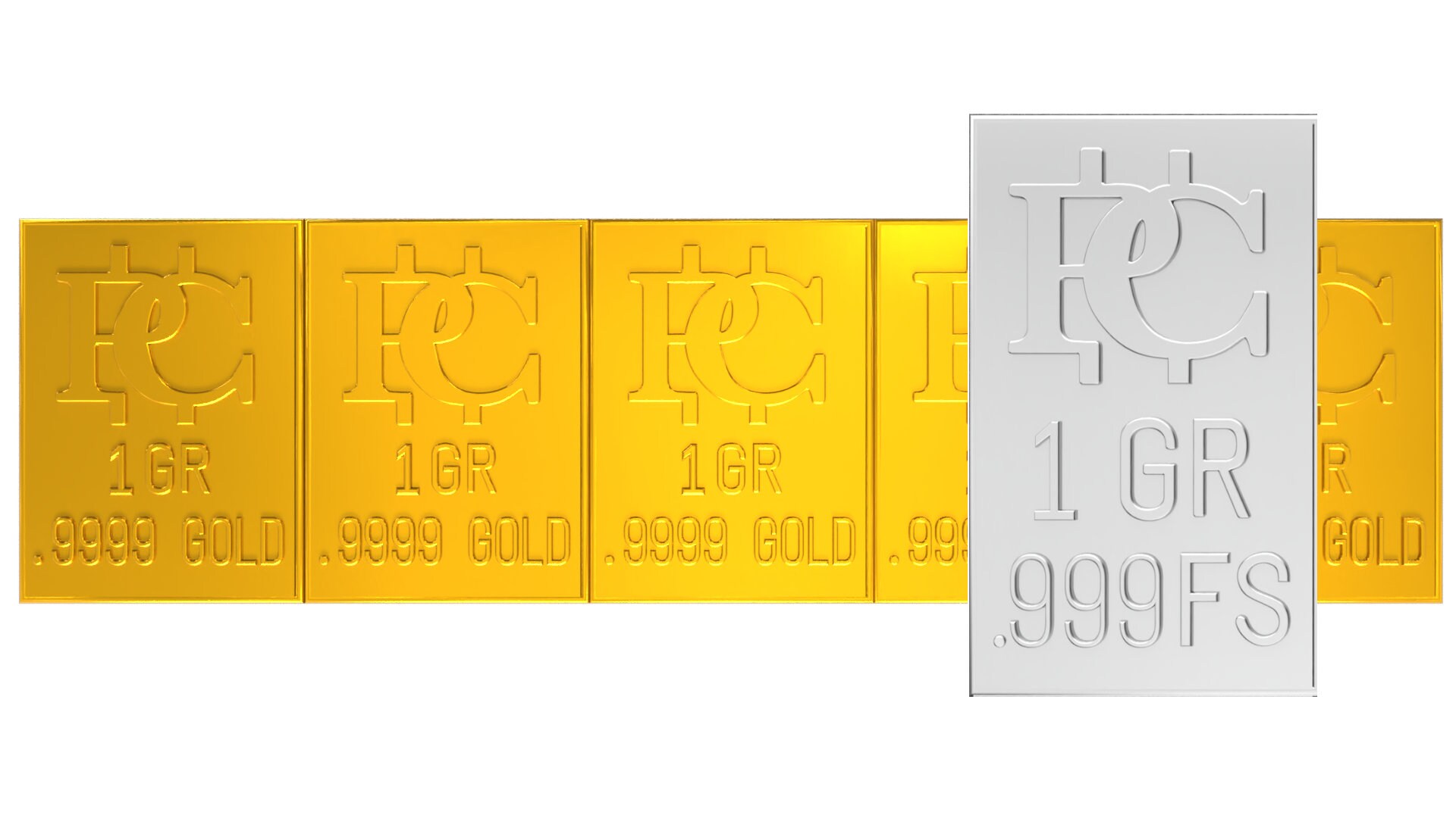 Gold Snap Bar That Breaks Into 5 One GR Bars Gold Bullion - Etsy