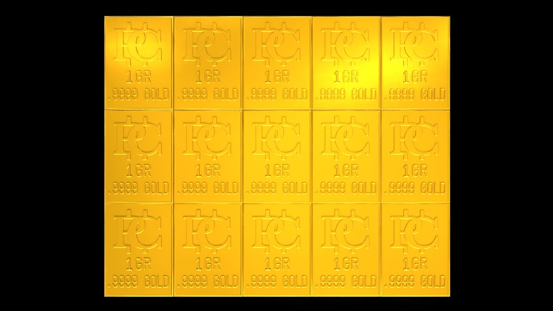 Wallet Gold 1 Gram Gold Snap Bar Breaks Into 15 One GR Bars Gold ...