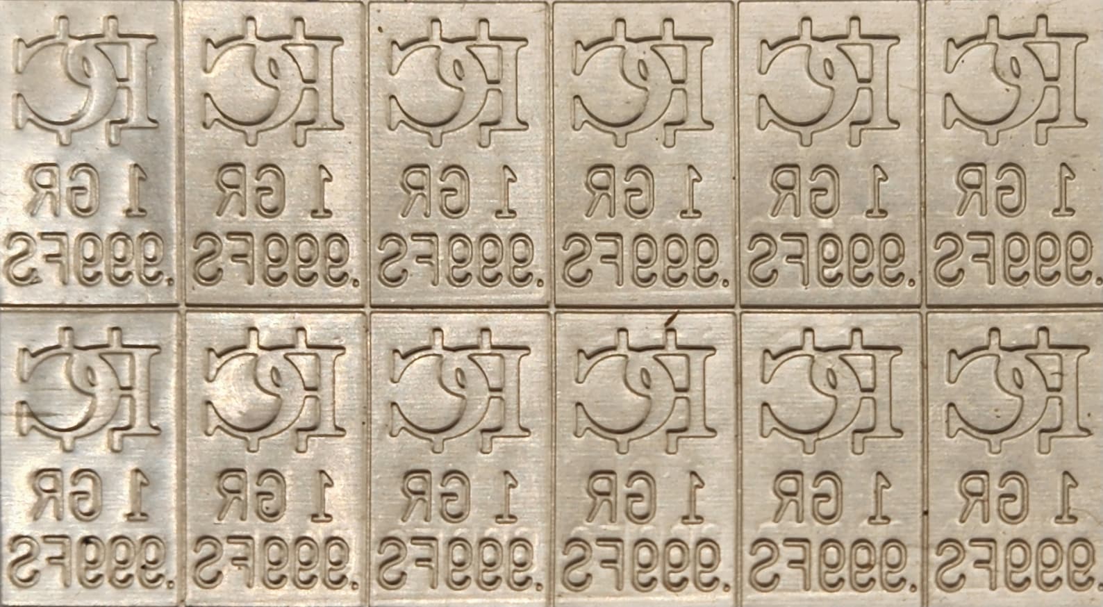 Silver Bullion Bars 1 Gram Silver Bar Divisible to 15 Bars - Etsy