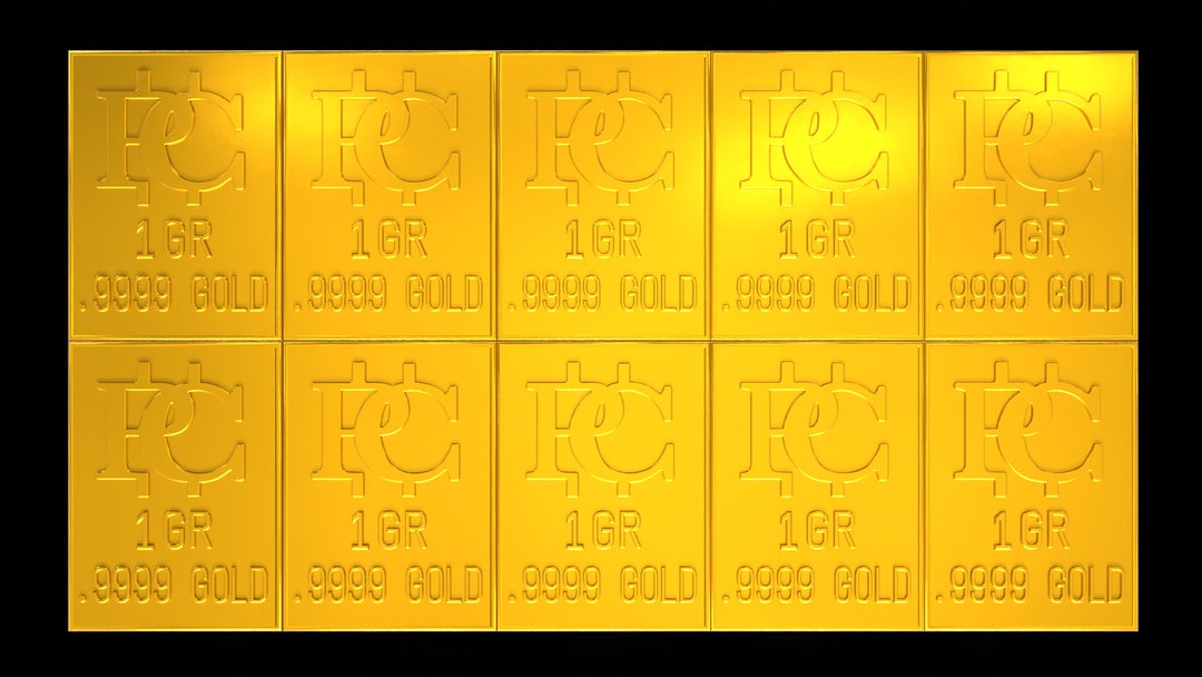 Gold Snap Bar That Breaks Into 10 One GR Bars Gold Bullion .9999 Gold ...