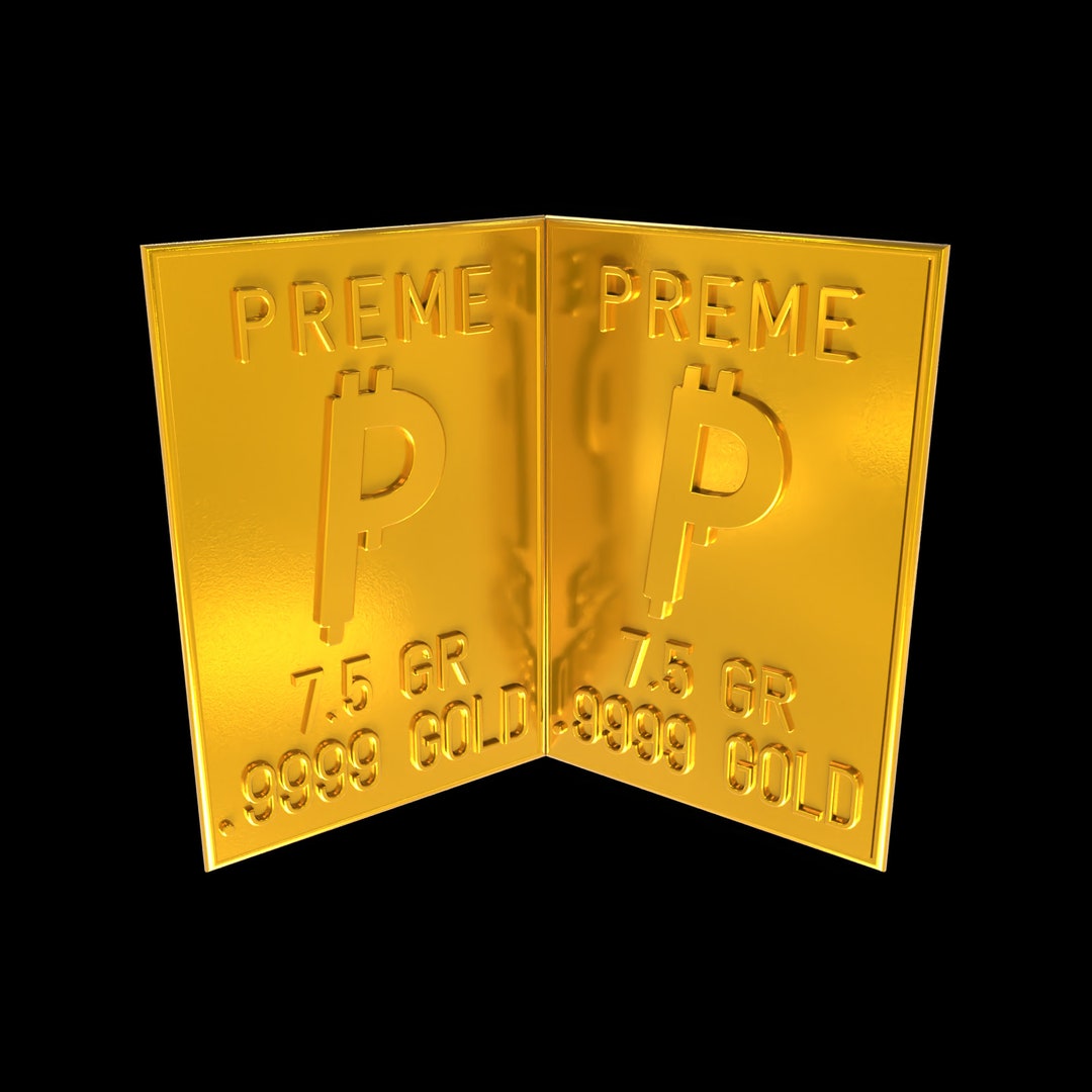 PREME Gold Bar Breaks Into Two 7.5 GR Bars Gold Bullion Precious Metal ...