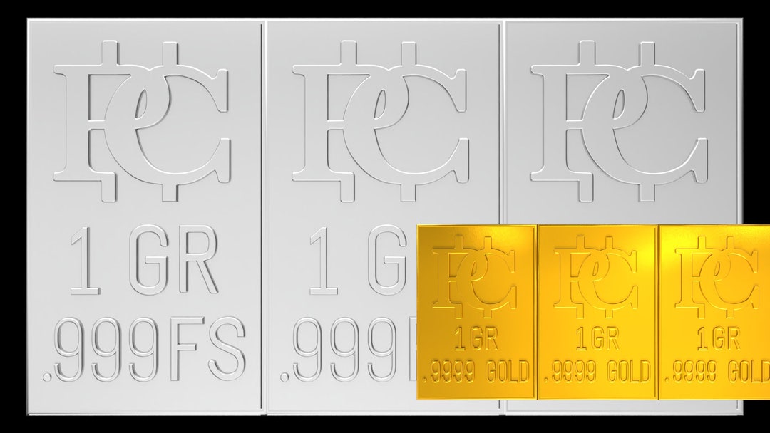 Gold Snap Bar That Breaks Into 3 One GR Bars Gold Bullion .9999 Gold ...