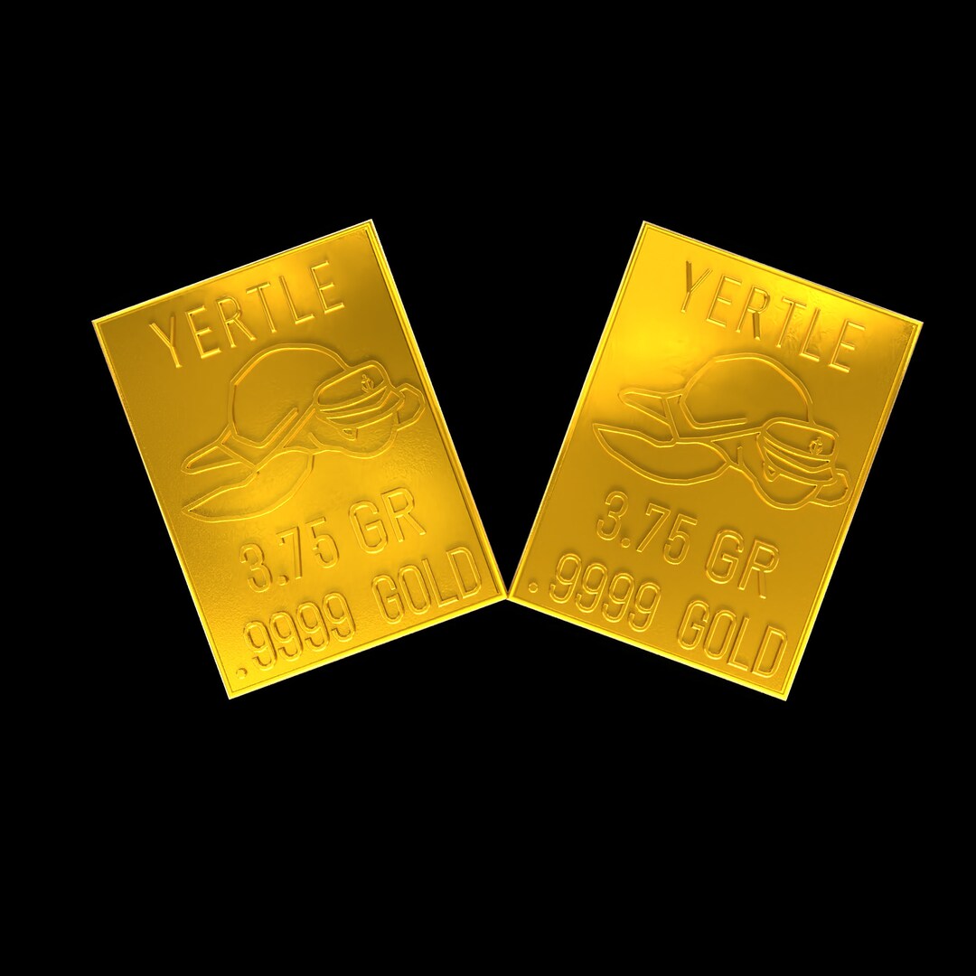Yertle Gold Snap Bar Breaks Into Four 3.75 Grain Bars Gold Bullion ...