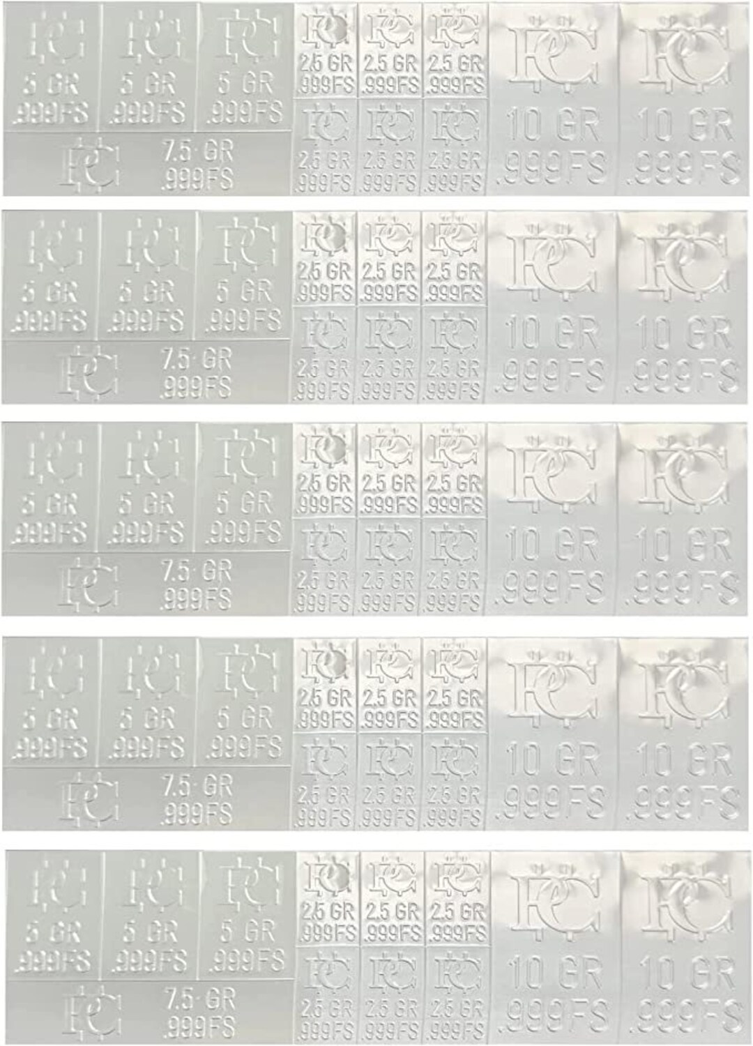 Pure Silver Bars in Protective Sleeve With C.O.A. Silver Bullion .999 ...