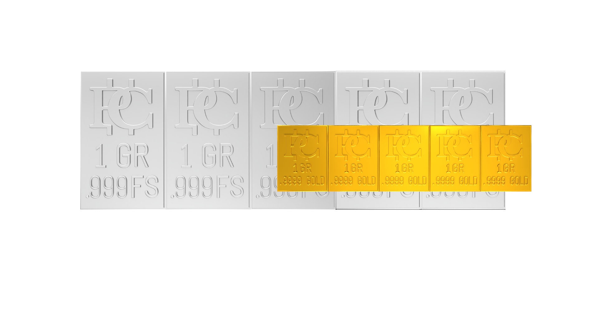 Gold Snap Bar That Breaks Into 5 One GR Bars Gold Bullion - Etsy