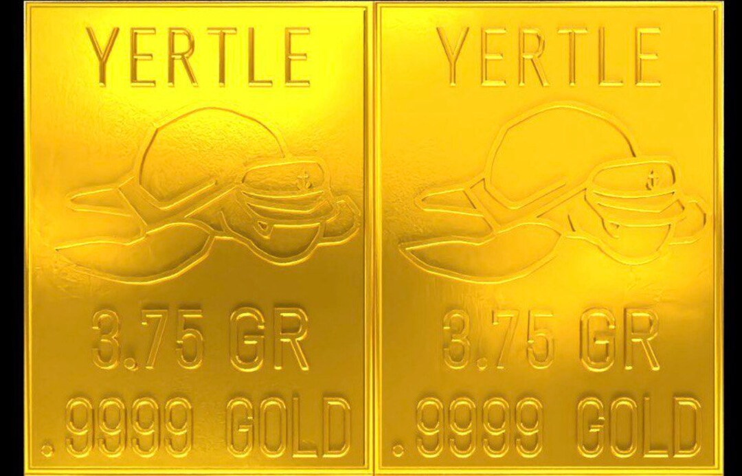 Yertle Gold Snap Bar Breaks Into Two 3.75 Grain Bars Gold Bullion ...