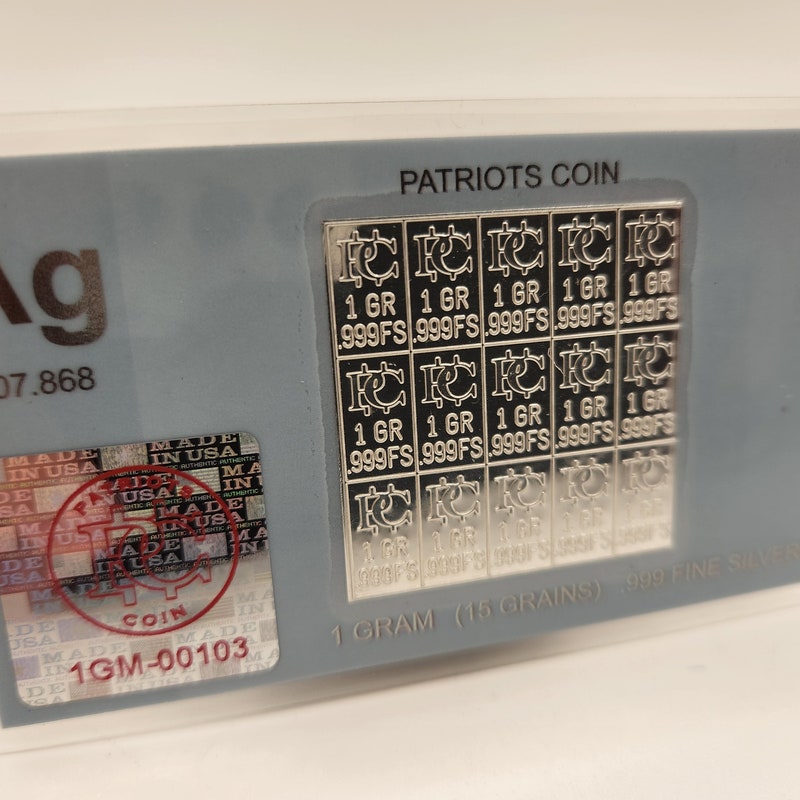 Silver Grams 999 - Etsy