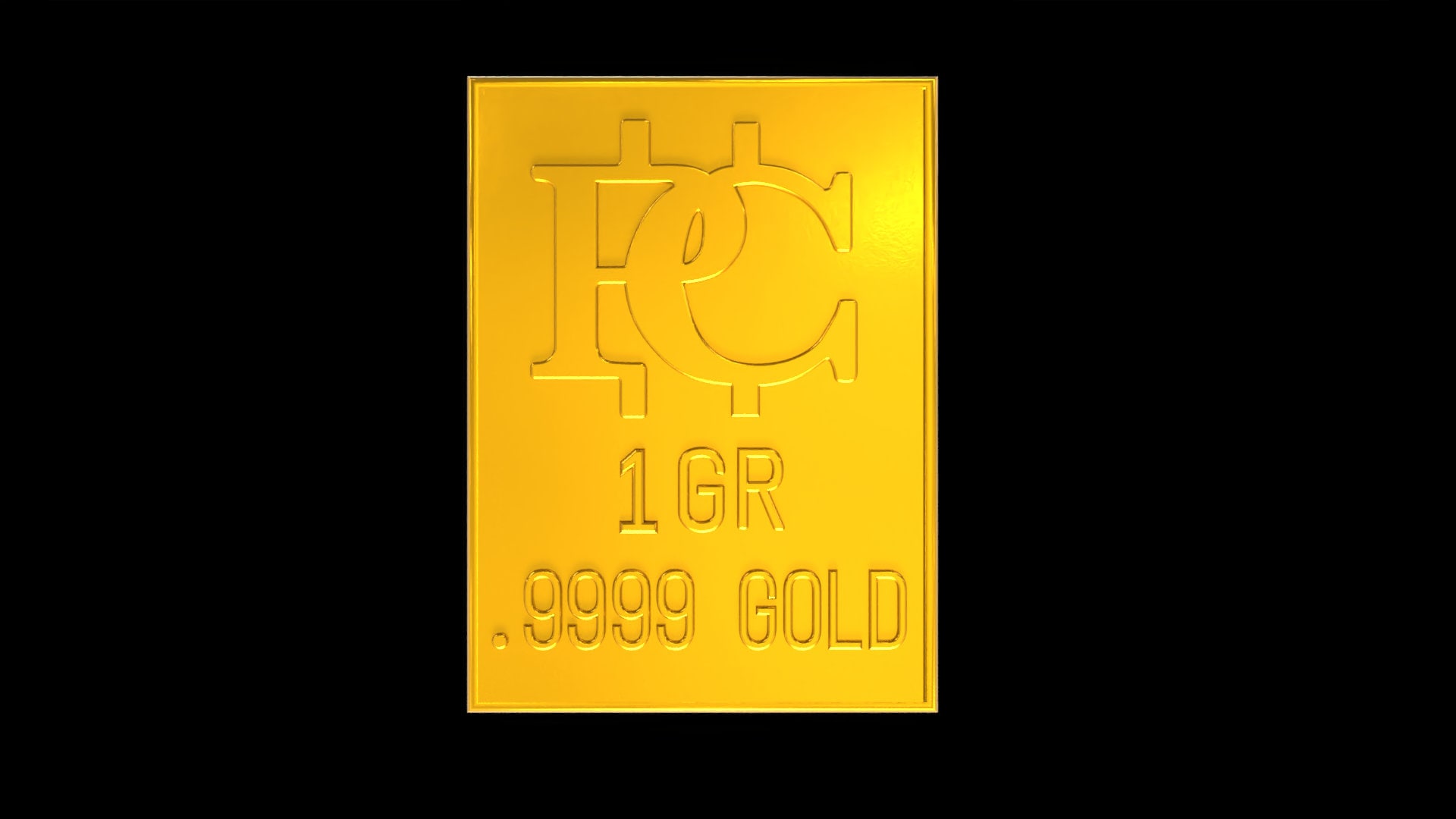 1 Grain Gold Bar One Grain Bar Gold Bullion .9999 Gold Stamp - Etsy
