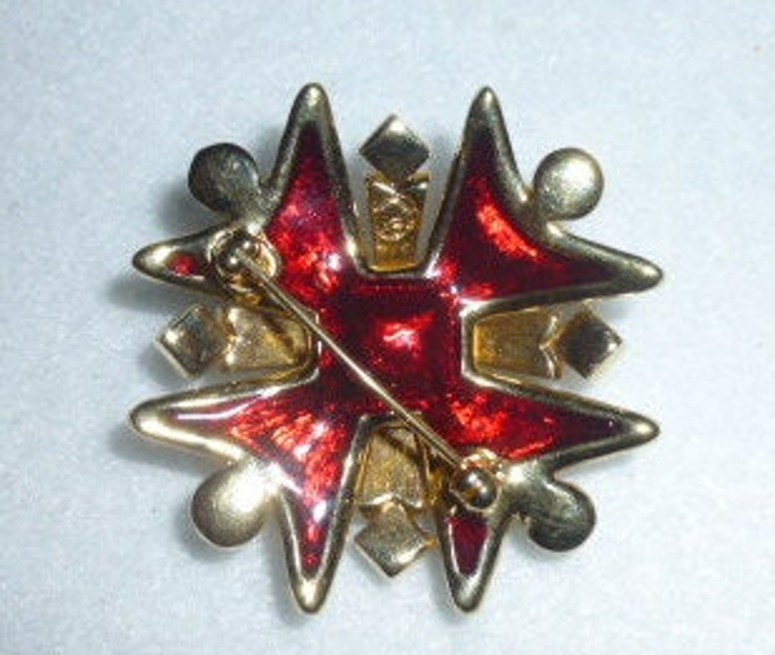 VERY RARE Signed SWAROVSKI Maltese Style Brooch - Etsy