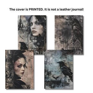 Raven Goth Journal: Custom Victorian Gothic Notebook - Etsy