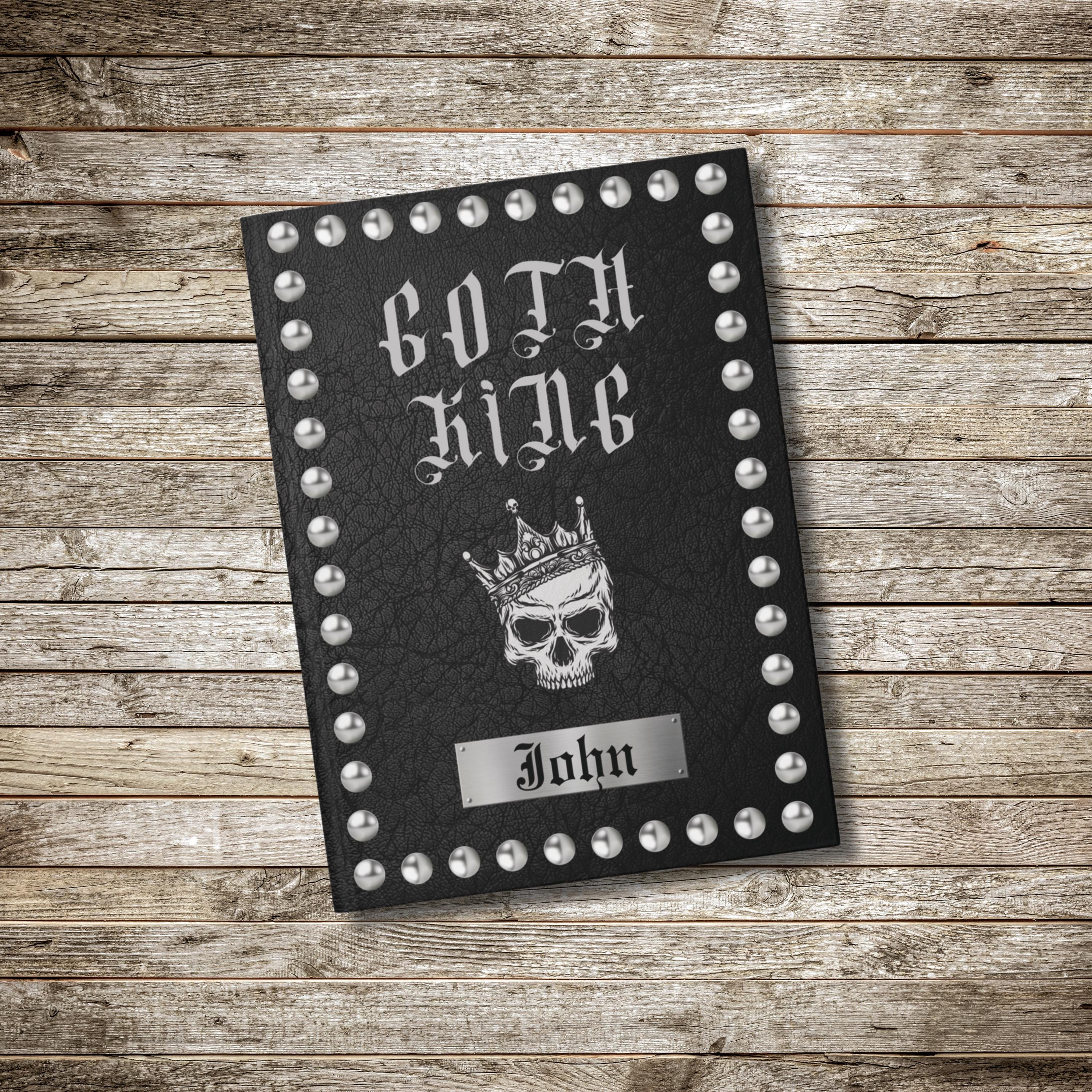 Personalized Gothic Journal, Custom Gothic Notebook, Custom Book With ...