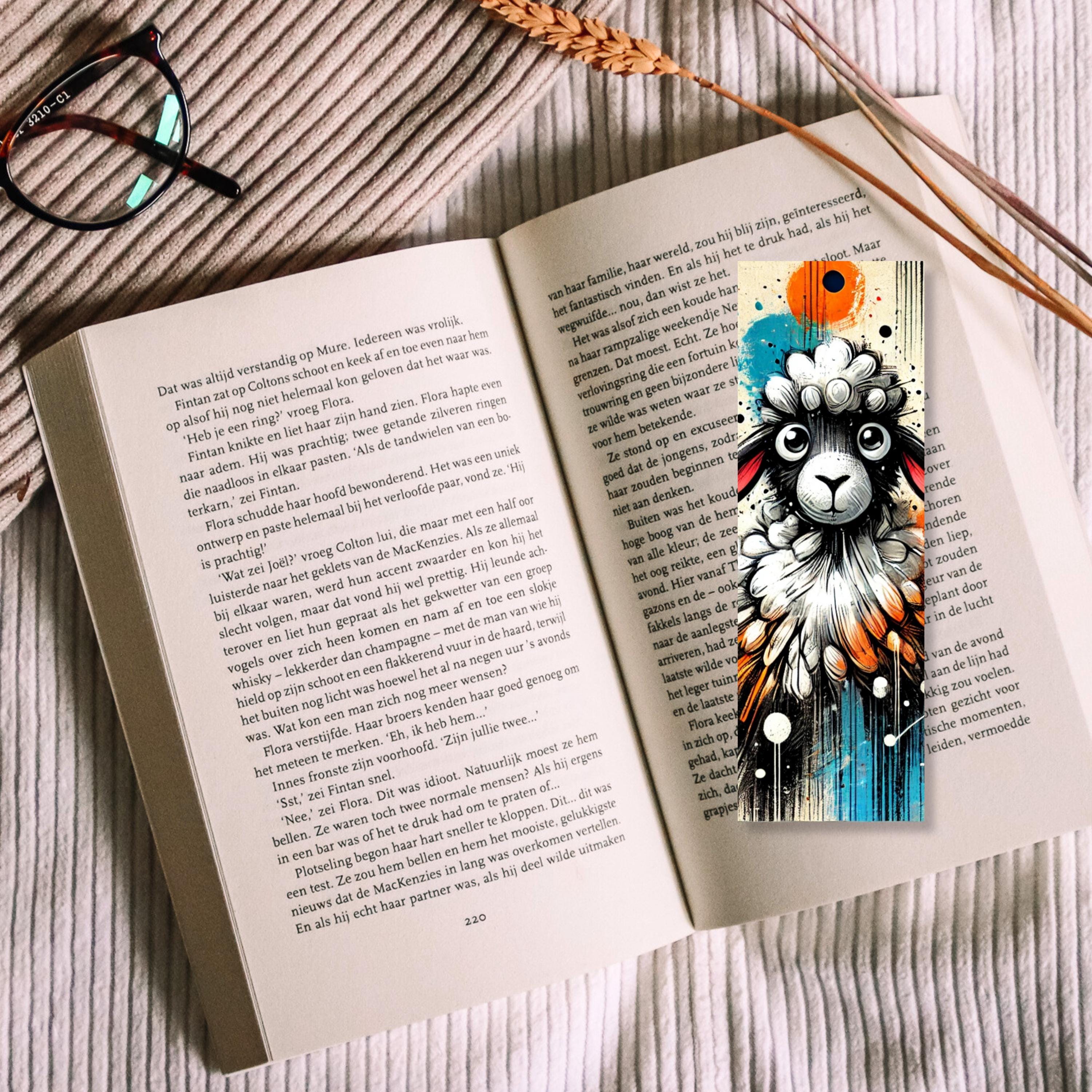 Funny Animals Printable Bookmarks, 15 Whimsical Bookmark Sheets, PNG ...