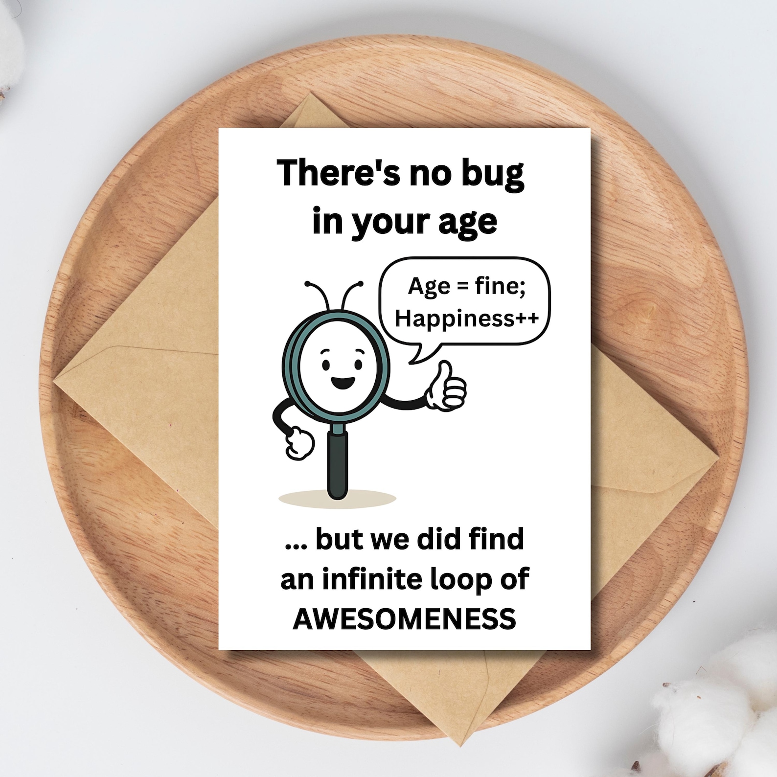 Programmer Birthday Card Printable Funny Coding Gift for Developers ...