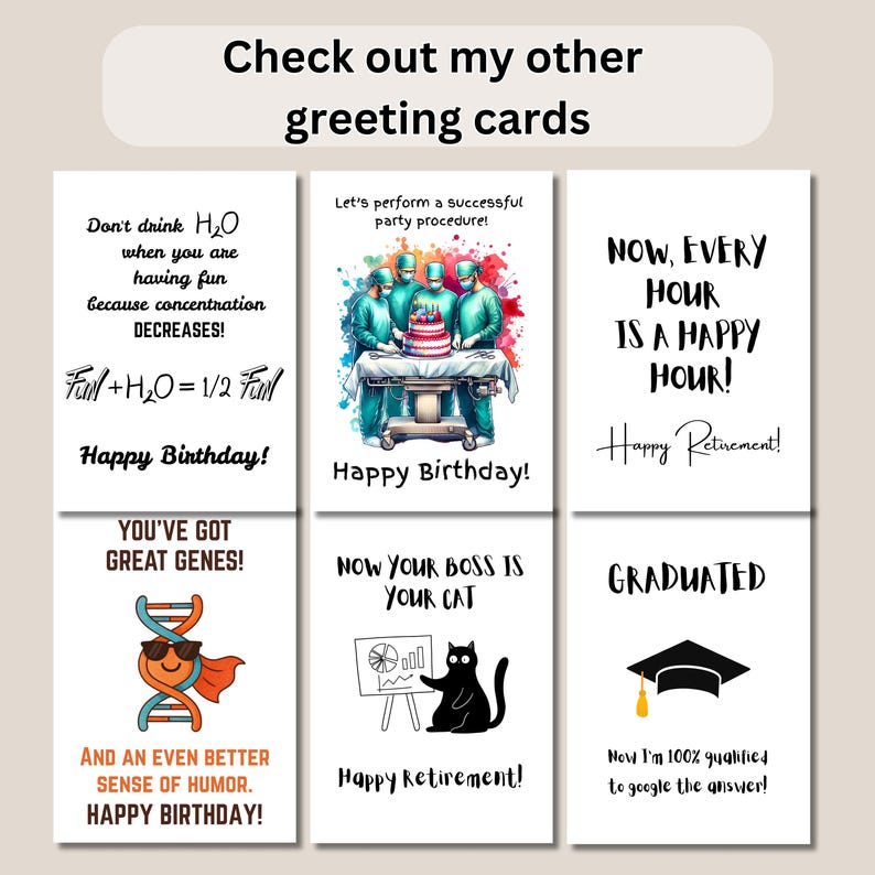 Programmer Birthday Card Printable Funny Coding Gift for Developers ...