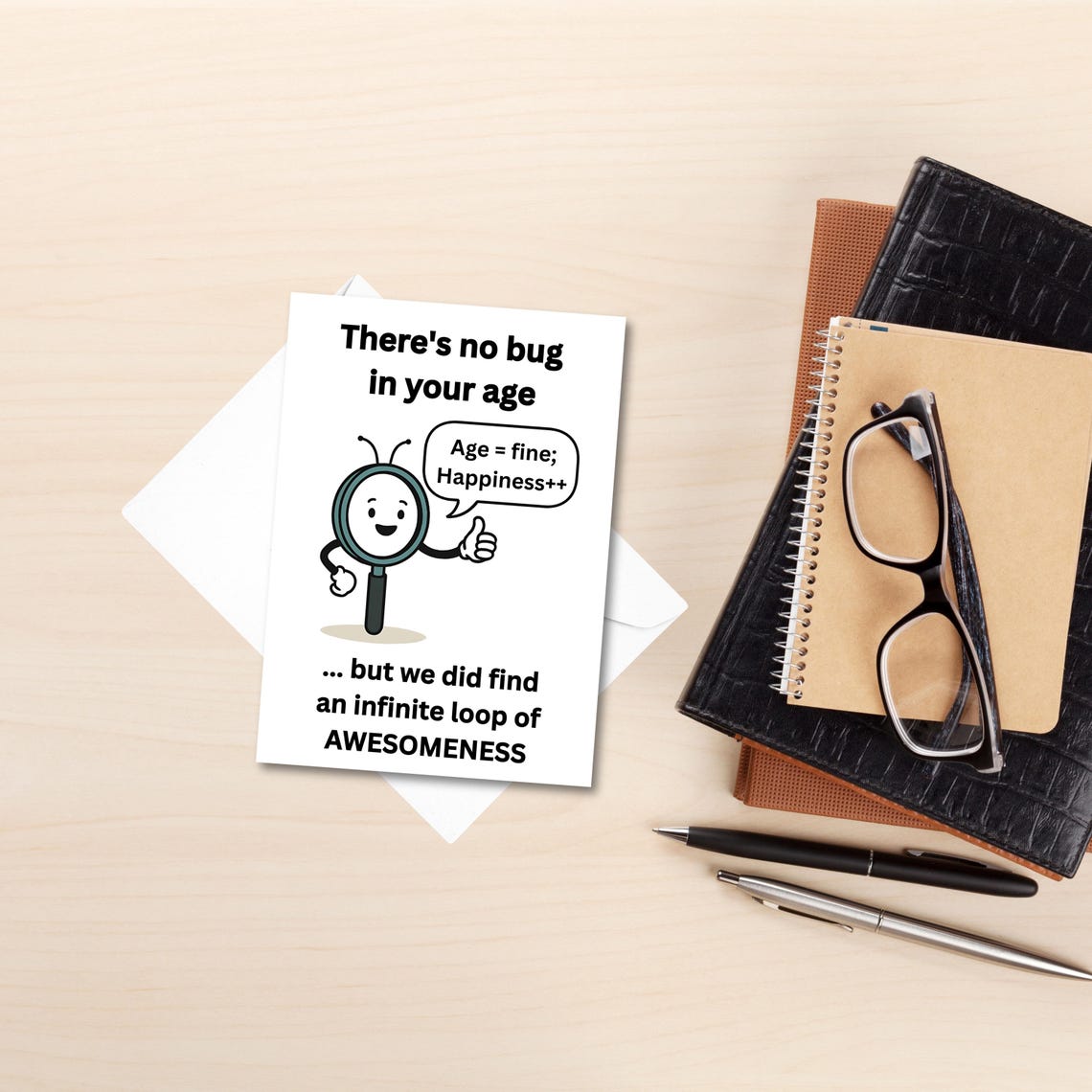 Programmer Birthday Card Printable Funny Coding Gift for Developers ...