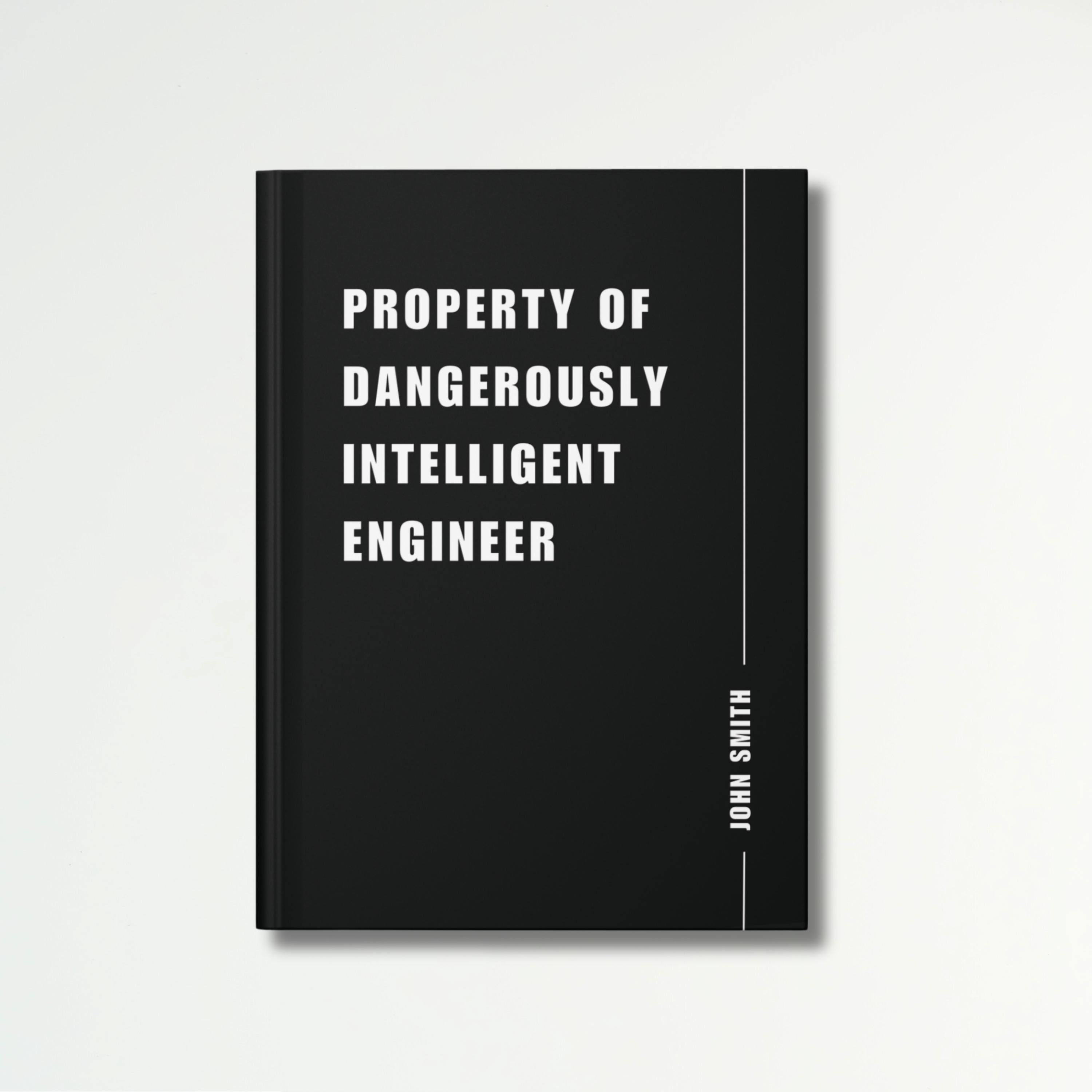 Engineer Journal, Personalized Engineer Notebook, Custom Engineer Gift ...