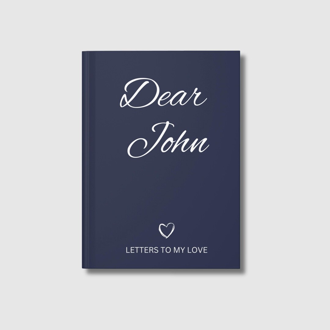 Personalized Couple Journal – Letters to My Love – Keepsake Notebook ...