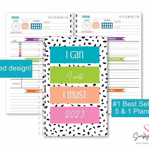 5 & 1 Fueling Journal Compatible With OPTAVIA® Optimal Weight - Etsy