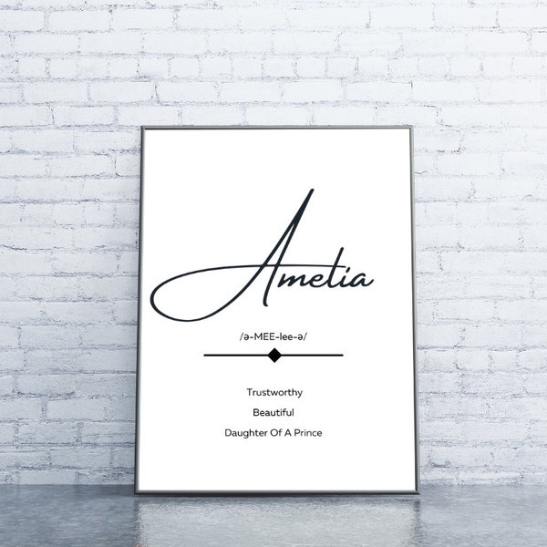 Baby Name Meanings - Etsy