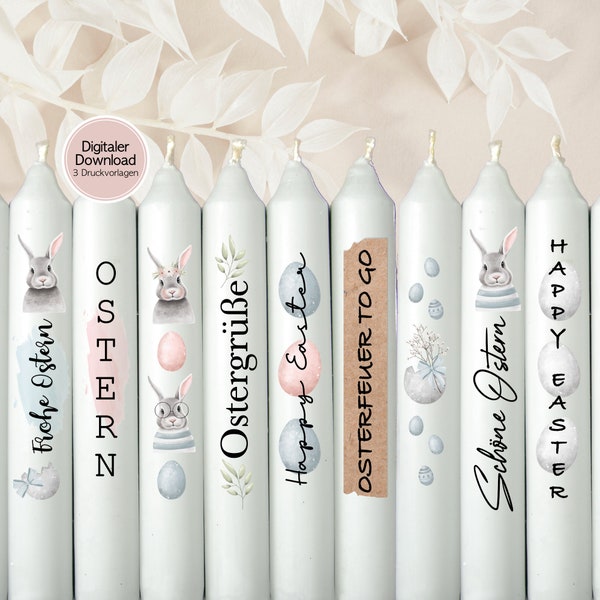 Easter Candles - Etsy