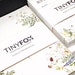 Wild Blooms Wildflower Tri-fold Wedding Invitation - Meadow Wedding ...