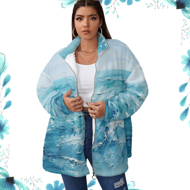 Borg Womens Jacket - Etsy